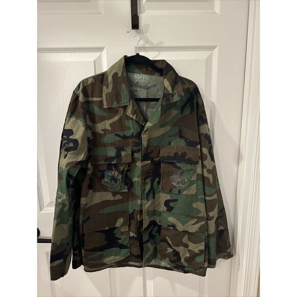Source Unknown | Jackets & Coats | Us Air Force Bdu Large Reg Shirt ...